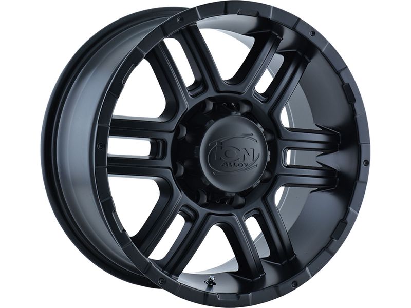 Ion Matte Black 179 Wheels | Rugged Ridge
