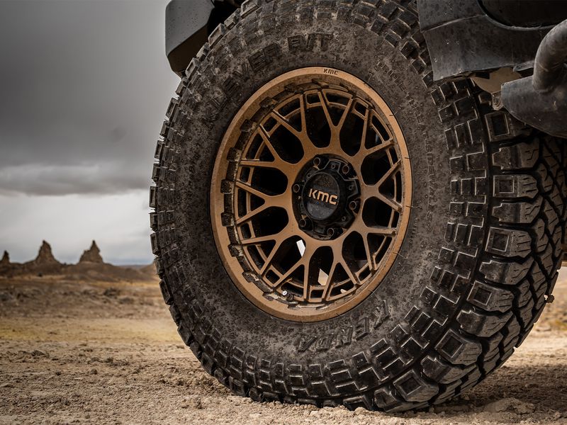 KMC Bronze KM722 Technic Wheels | Rugged Ridge