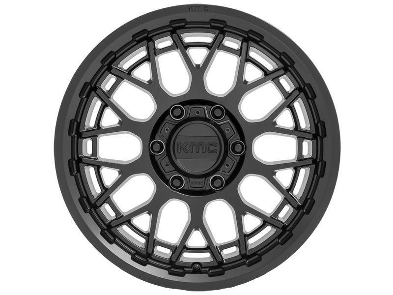KMC KM72289050700 KMC Matte Black KM722 Technic Wheel