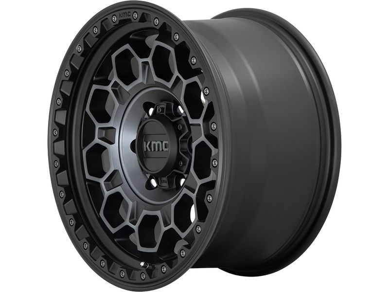 KMC KM54579068412N KMC Tinted Black KM545 Trek Wheel
