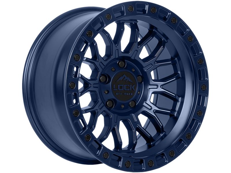 Lock Off-Road Blue Combat Wheels | Rugged Ridge