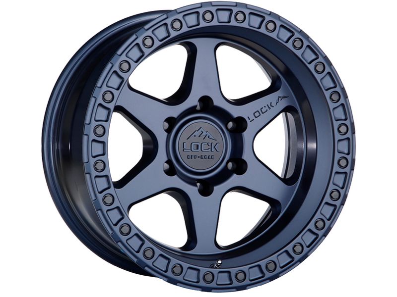 Lock Off-Road Blue Olympus Wheels | Rugged Ridge