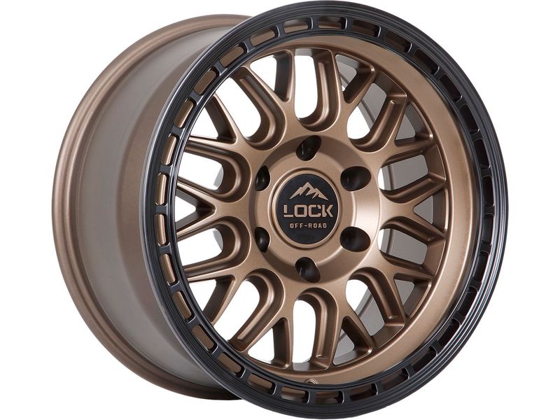 Lock Off-Road Bronze Onyx Wheels | Rugged Ridge
