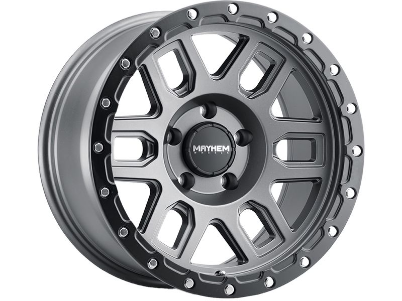 Mayhem Grey Delta Wheels | Rugged Ridge