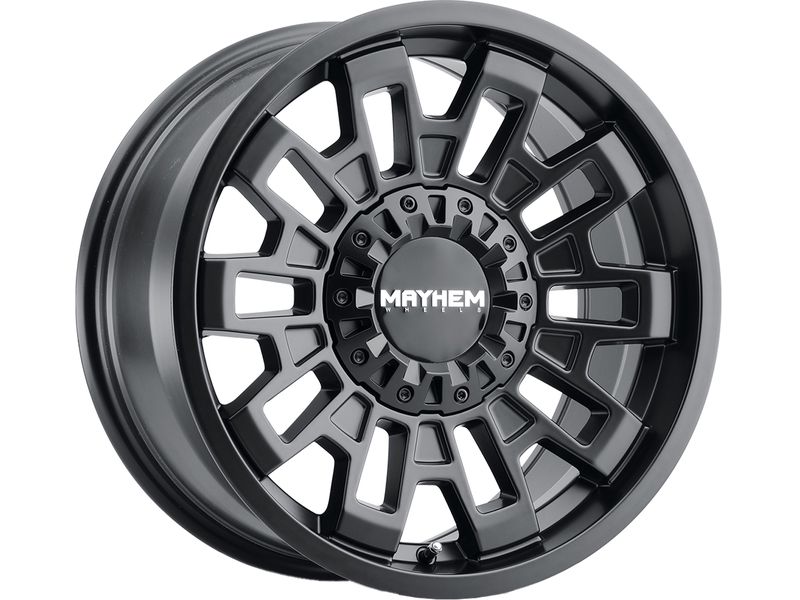 Mayhem Matte Black Cortex Wheels | Rugged Ridge