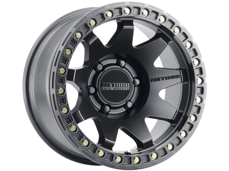 Method Matte Black 108 Beadlock Wheels | Rugged Ridge