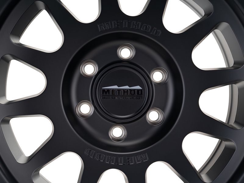 Method Matte Black 703 Wheels | Rugged Ridge