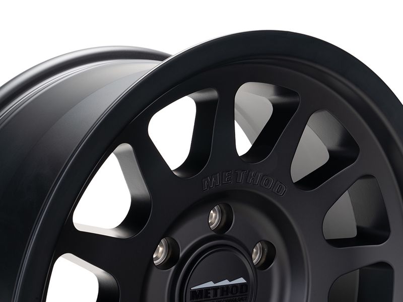 Method Matte Black 703 Wheels | Rugged Ridge