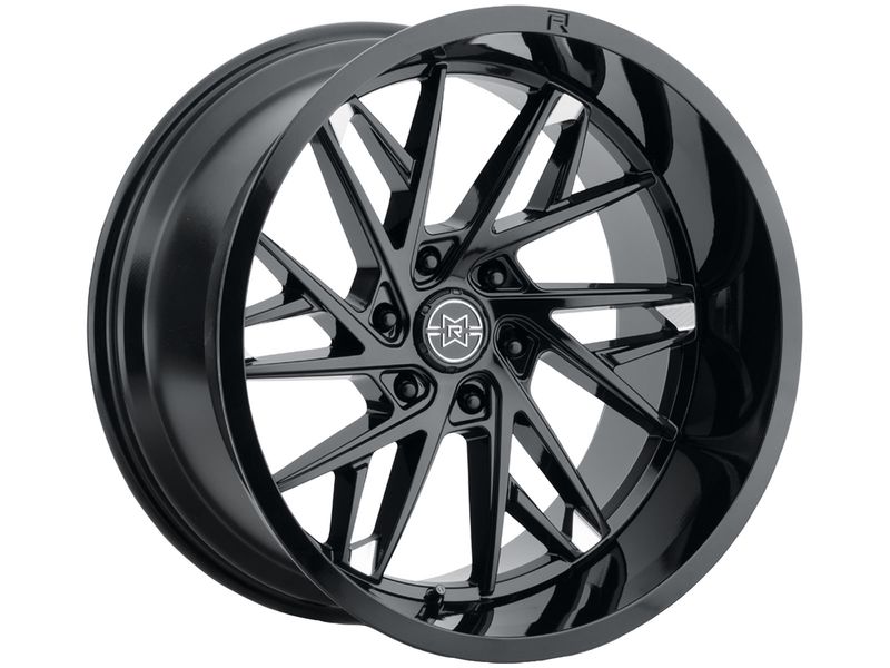 Method Raised Milled Gloss Black 801 Wheels | Rugged Ridge