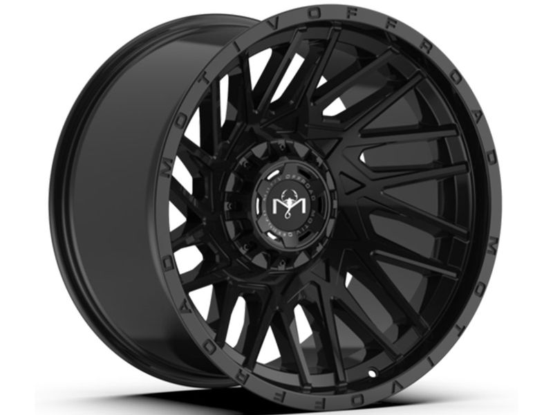 Motiv Gloss Black Mutant Wheels | Rugged Ridge