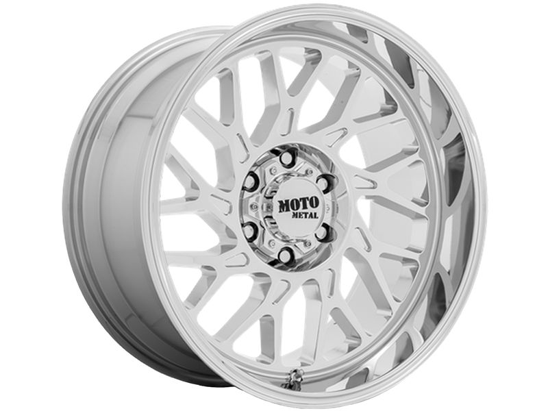 Moto Metal Chrome MO805 Predator Wheels | Rugged Ridge
