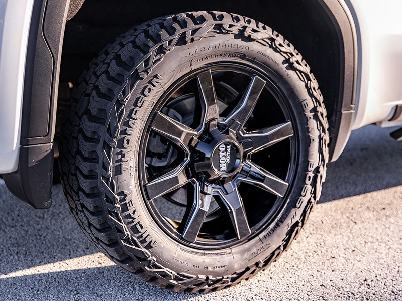 Moto Metal Milled Gloss Black MO804 Spider Wheels | Rugged Ridge