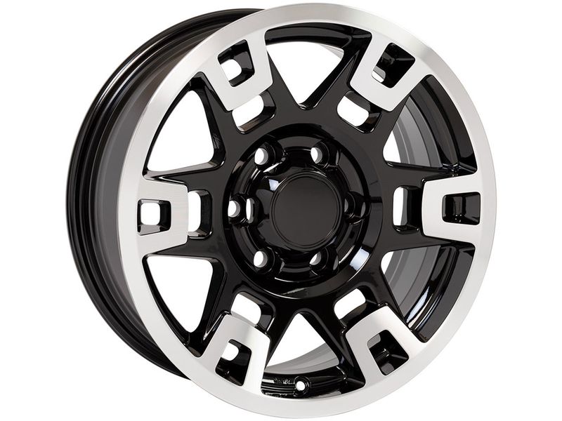 OE Wheels OE Machined Gloss Black TY16 Wheel TY16-17070-6550-4MB