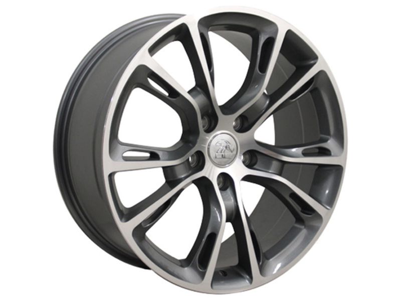 OE Machined Gunmetal JP16 Wheels | Rugged Ridge