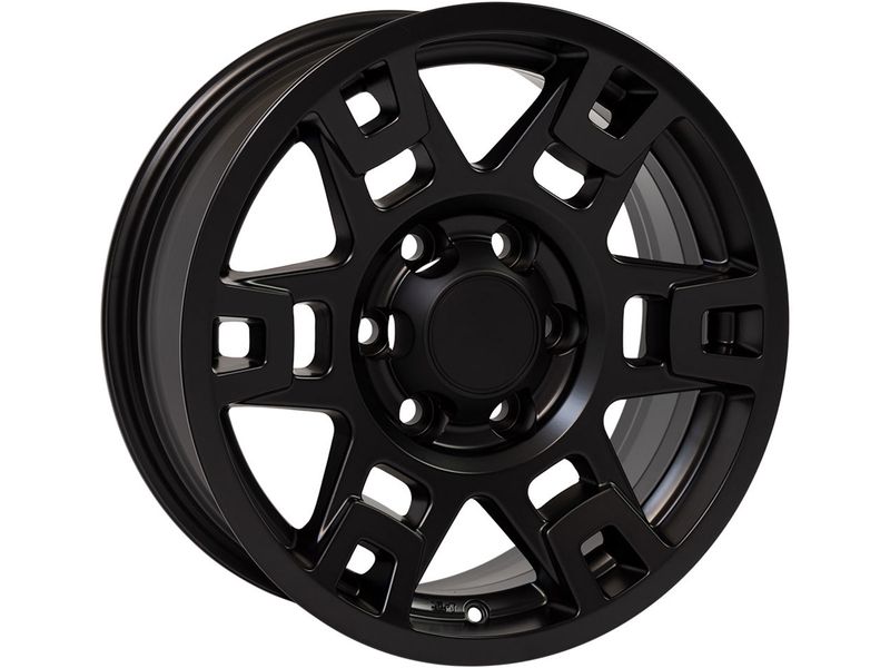 OE Matte Black TY16 Wheels | Rugged Ridge