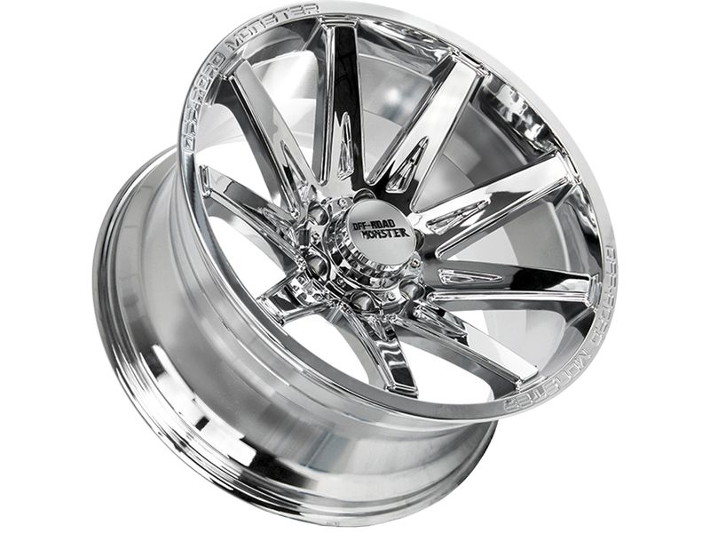 Off-Road Monster Chrome M25 Wheels | Rugged Ridge