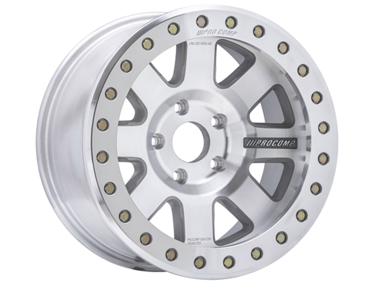 Pro Comp Machined 75 Trilogy Beadlock Wheels | Rugged Ridge