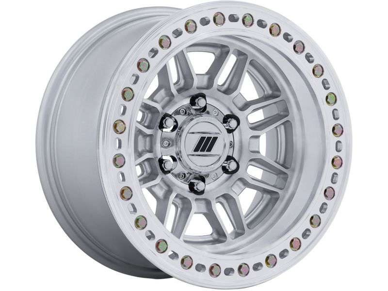 Pro Comp Machined Silver Equalizer Beadlock Wheels | Rugged Ridge