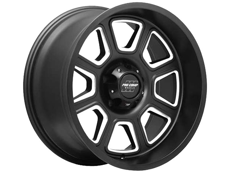 Pro Comp Pro Comp Milled Black 64 Gunner Wheel [SKU
