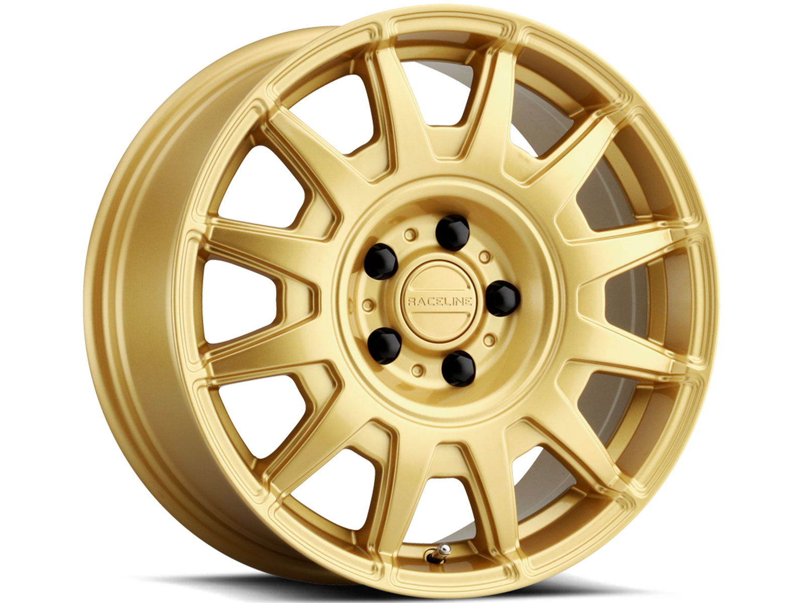 Raceline Gold Aero Wheels | Rugged Ridge