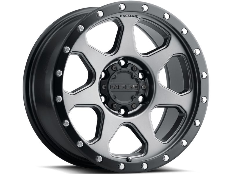 Raceline Grey 7X Wheels | Rugged Ridge
