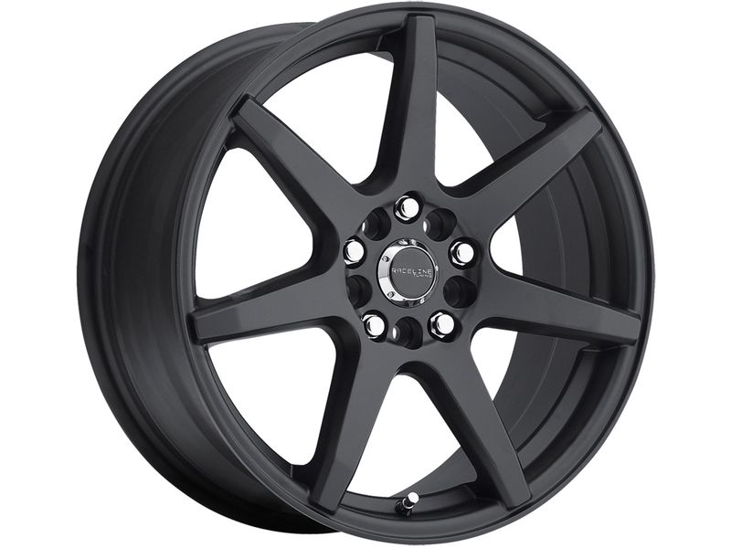 Raceline Matte Black Evo Wheels | Rugged Ridge