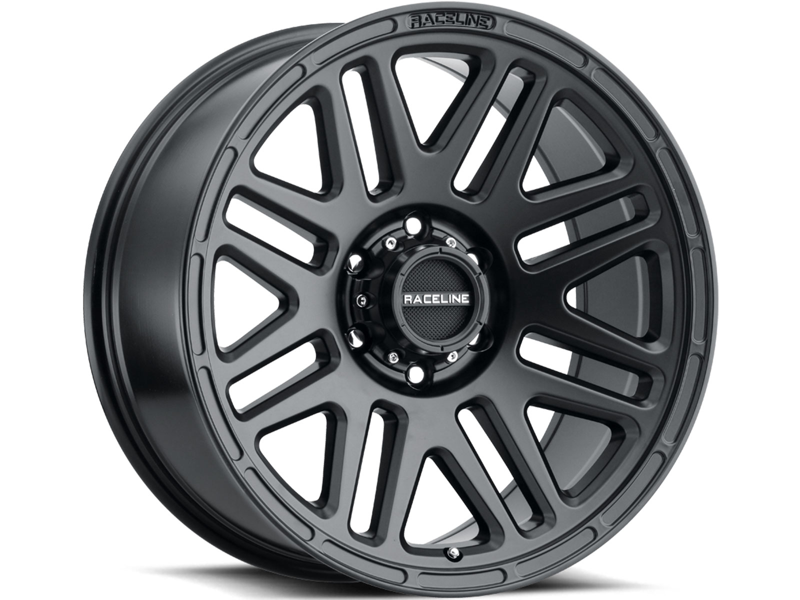 Raceline Matte Black Outlander Wheels | Rugged Ridge