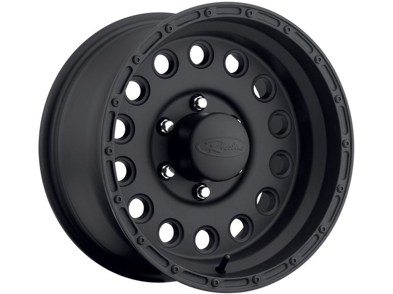 Raceline Matte Black Rockcrusher Wheels | Rugged Ridge
