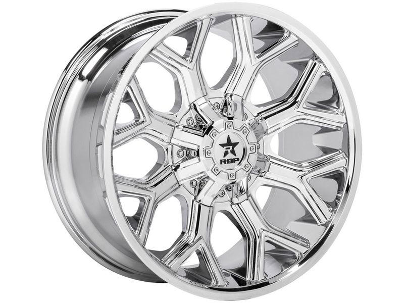 RBP Chrome 88R Tribute Wheels | Rugged Ridge
