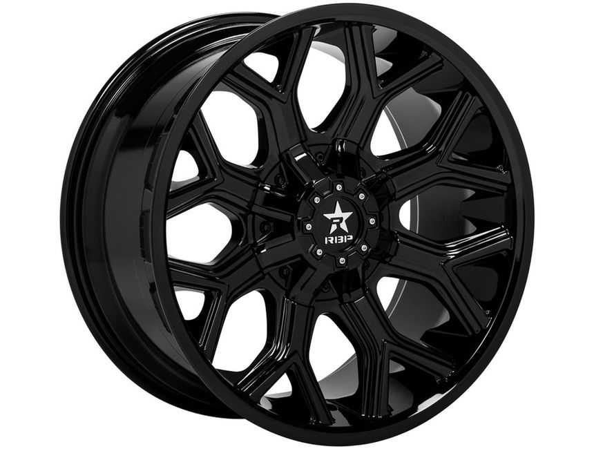 RBP Gloss Black 88R Tribute Wheels | Rugged Ridge