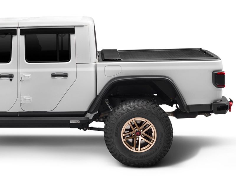 Rugged Ridge Armis Retractable Bed Cover With Max Track Rails | Rugged ...