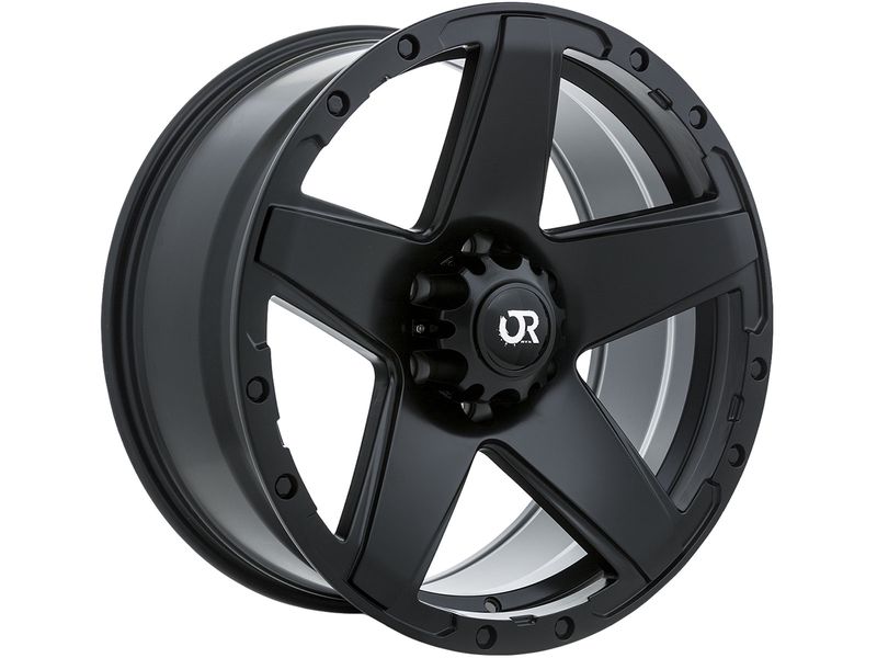 RTX Off-Road Matte Black Outlaw Wheels | Rugged Ridge
