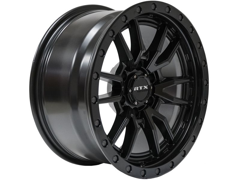 RTX Off-Road Matte Black Wolf Wheels | Rugged Ridge