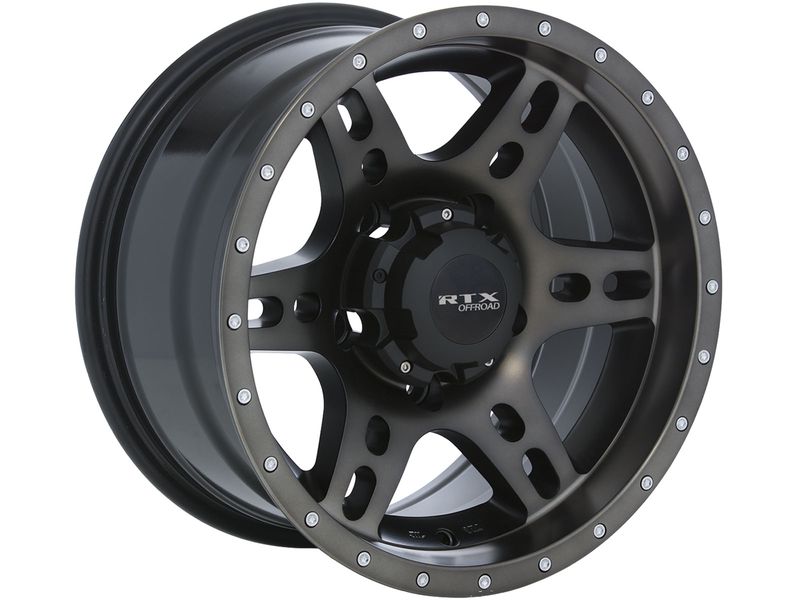 RTX Off-Road Tinted Black Delta Wheels | Rugged Ridge
