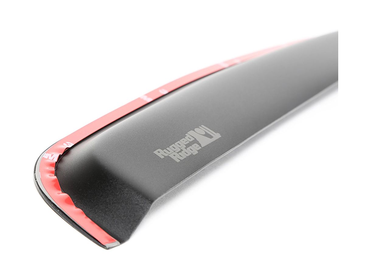 Rugged Ridge Tape On Window Rain Deflectors 81349.58