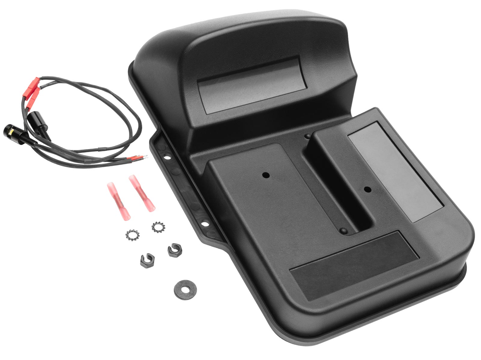 Fender Mounted License Plate Relocation Kit | Rugged Ridge