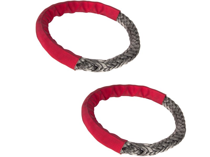 Rugged Ridge Continuous Soft Shackle, Pair, 7/16 inch 11235.56