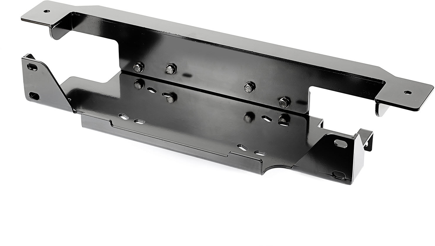 Rugged Ridge Winch Mounting Plate Stamped Bumper Steel 11543.15