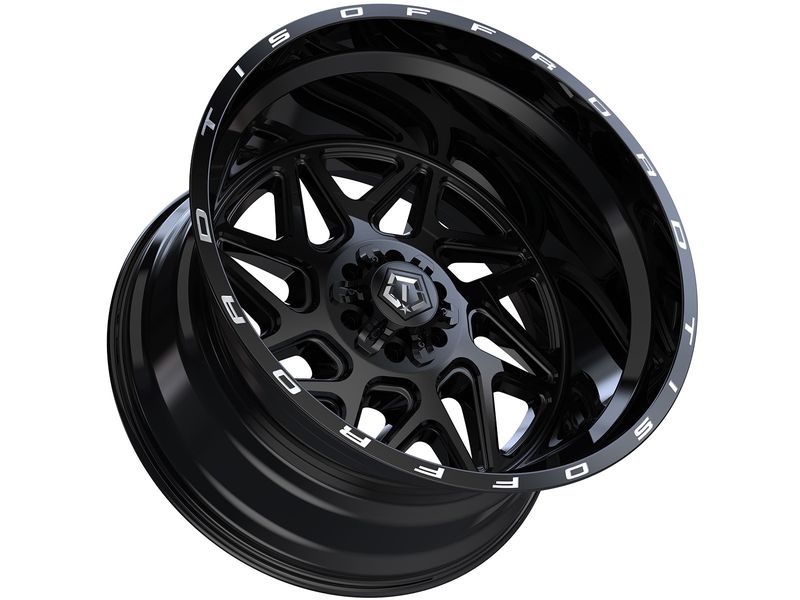 TIS Gloss Black 552 Wheels | Rugged Ridge