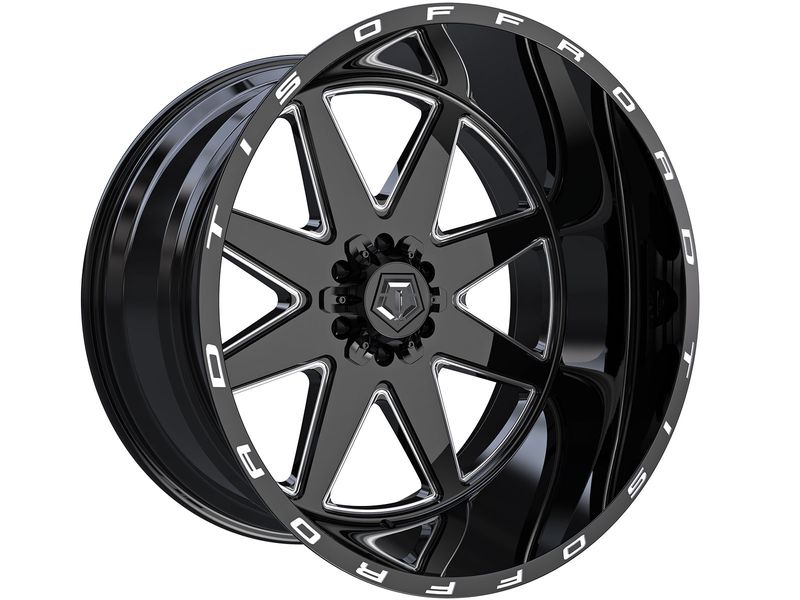 TIS TIS Milled Gloss Black 551 Wheel 551BM-2228144