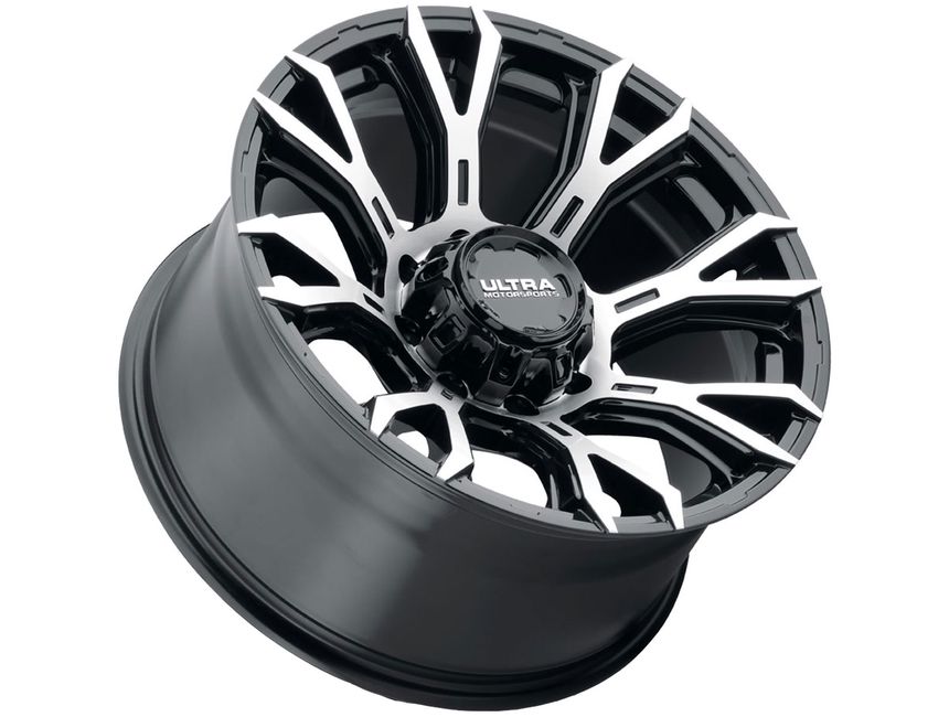 Ultra Machined Gloss Black Scorpion Wheels | Rugged Ridge