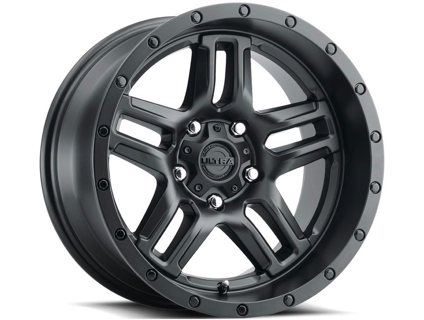 Ultra Matte Black Prowler Wheels | Rugged Ridge