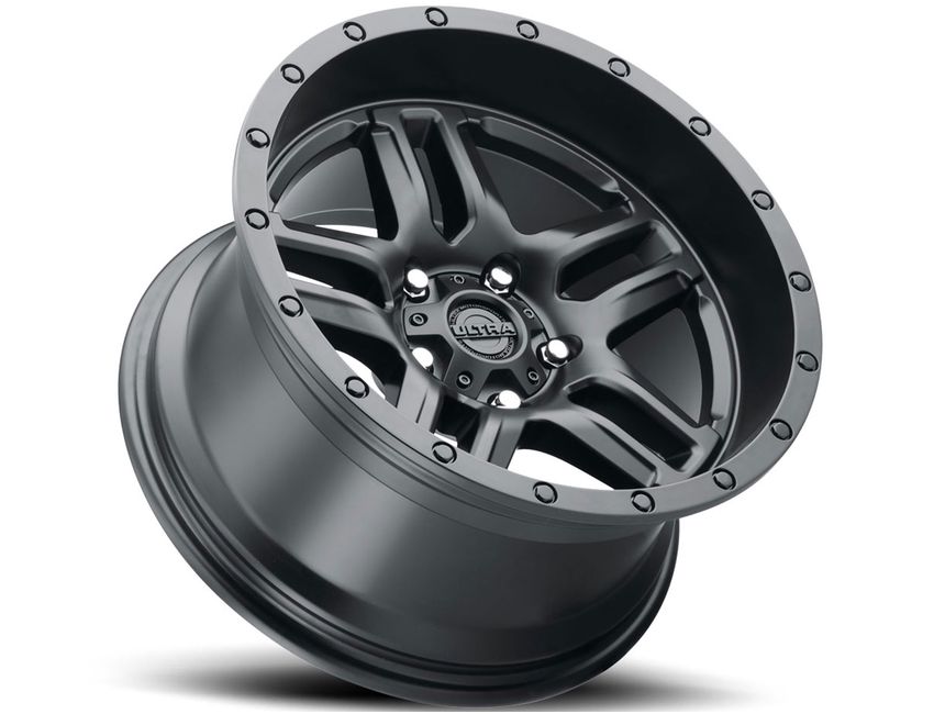 Ultra Matte Black Prowler Wheels | Rugged Ridge