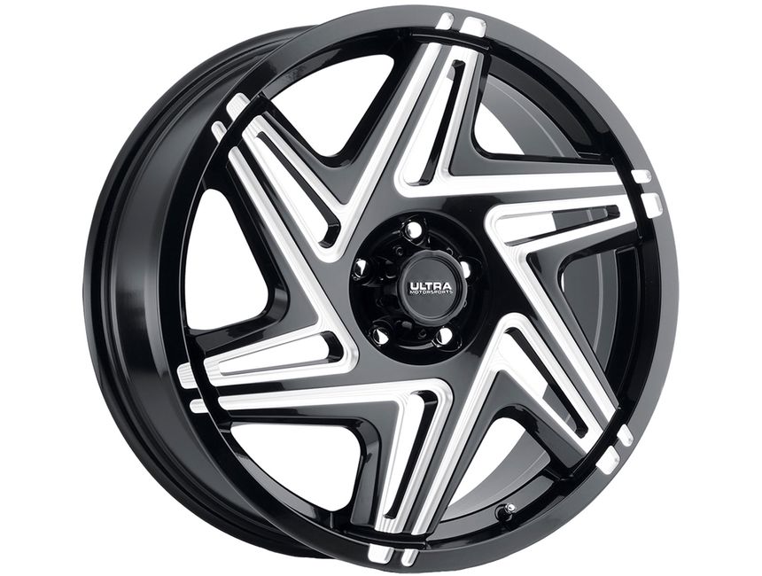 Ultra Milled Gloss Black Sinister Wheels | Rugged Ridge