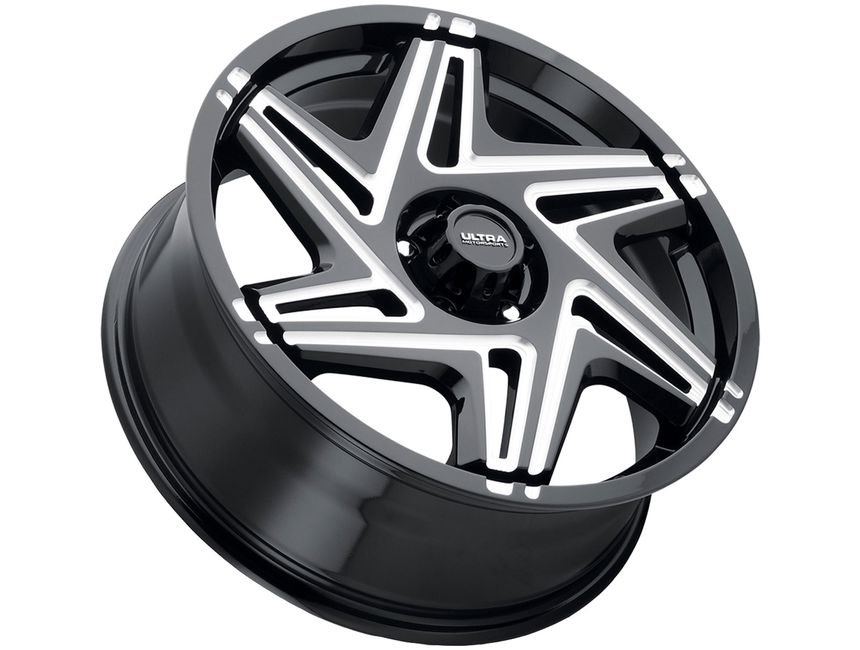 Ultra Milled Gloss Black Sinister Wheels | Rugged Ridge