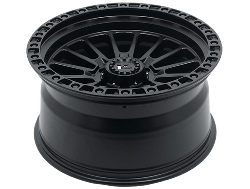 V-Rock Matte Black VR15 Strike Wheels | Rugged Ridge