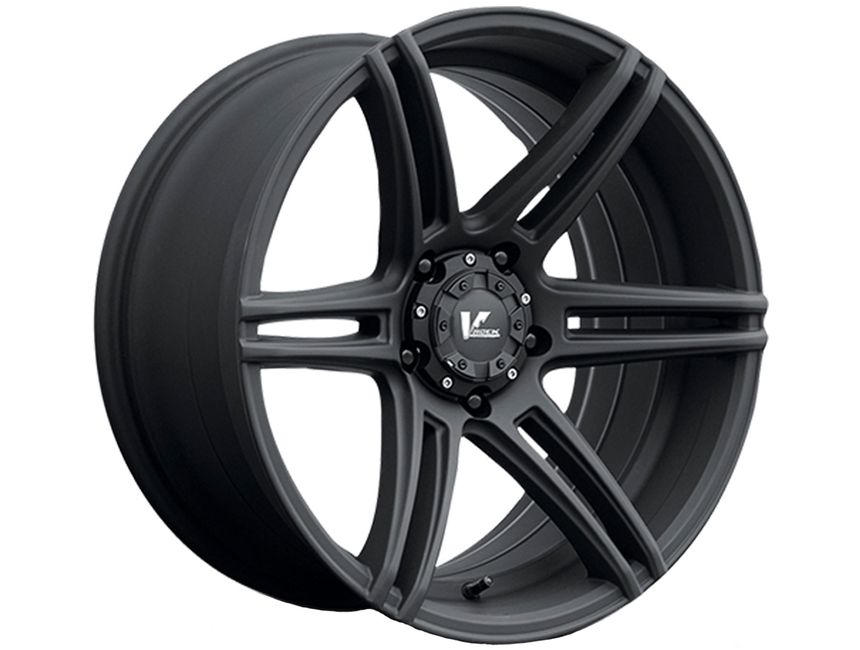 V-Rock Matte Black VR9 Terrain Wheels | Rugged Ridge