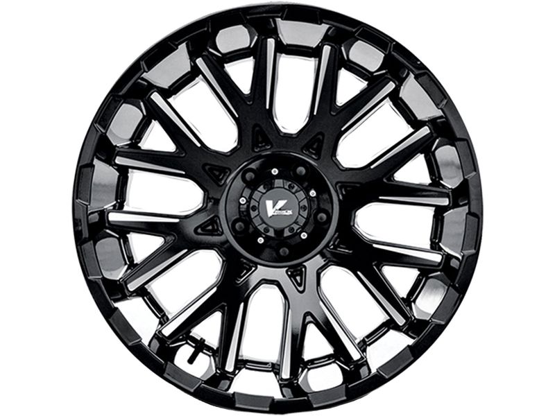 V-Rock Off-Road Wheels VR10-2218244GBM V-Rock Milled Gloss Black VR10X ...