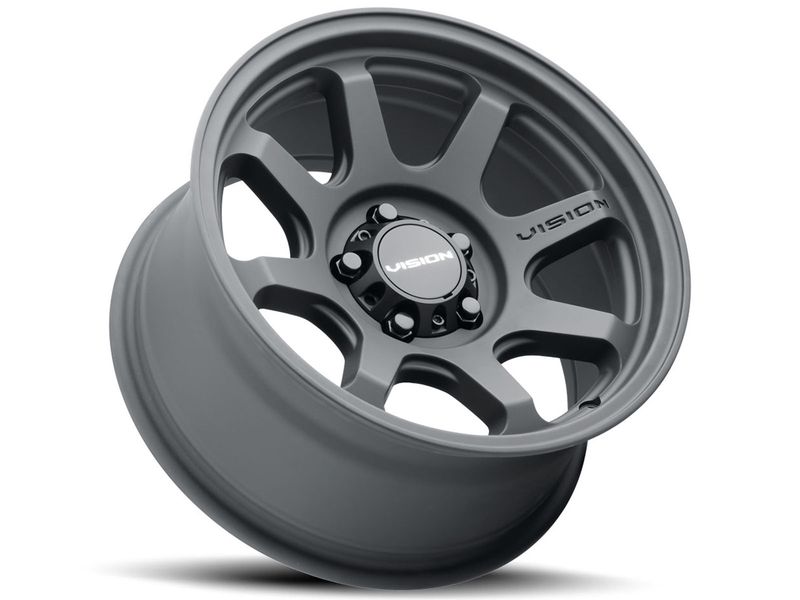 Vision Wheel Vision Matte Black Flow Wheel 351-6885SB0