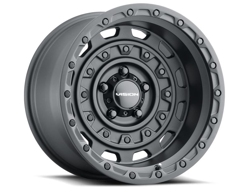 Vision Matte Black Tactical Wheels | Rugged Ridge